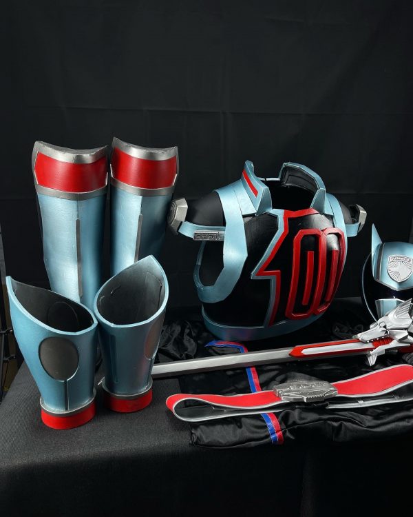 Deka Master – S.P.D. Shadow Ranger Cosplay Costume – Transform Studio