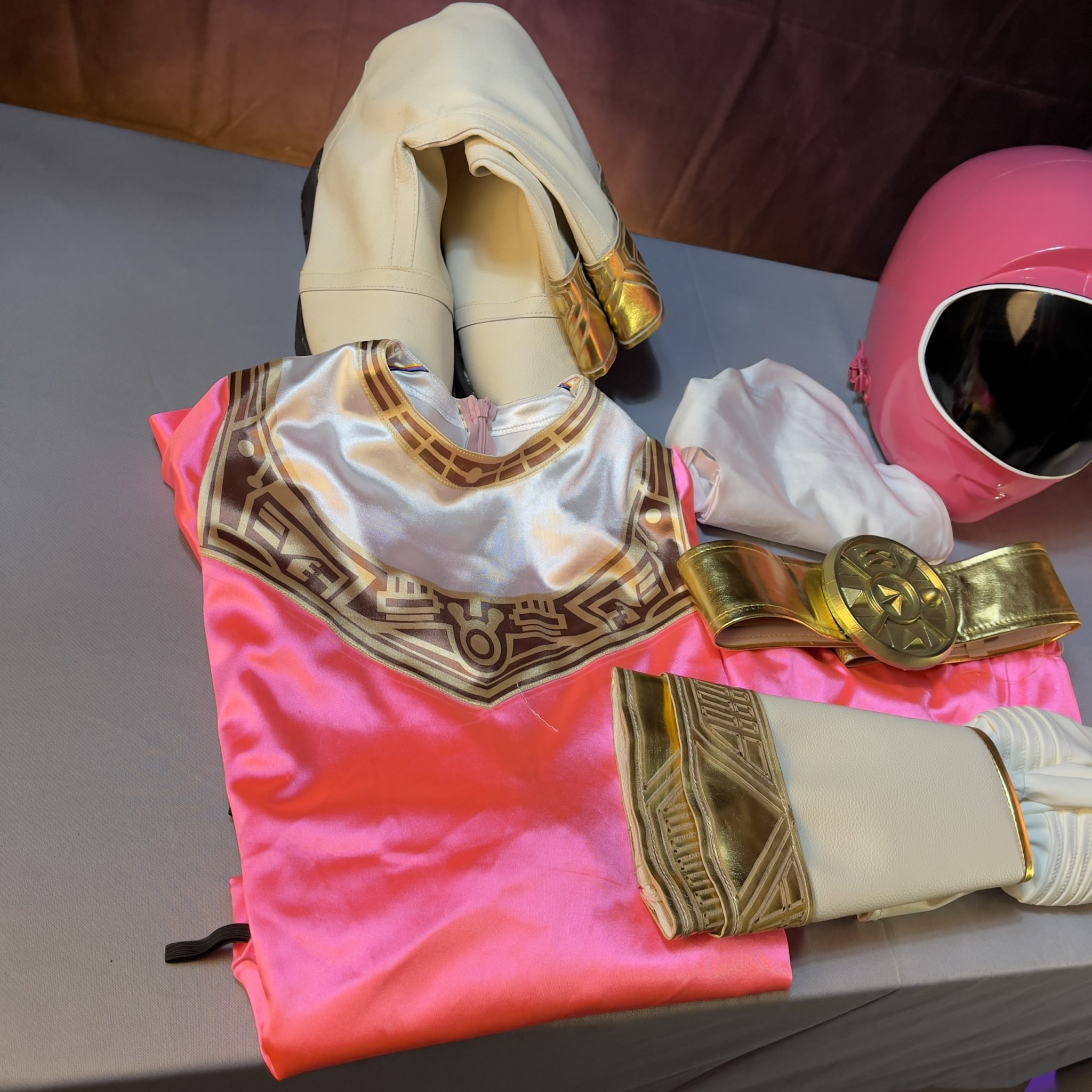 Oh Pink – Chouriki Sentai Ohranger – Pink Ranger red Cosplay Costume ...