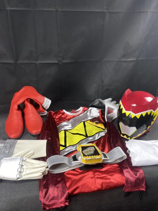 Kyoryuger Red – Dino Changer Red Cosplay Costume – Transform Studio