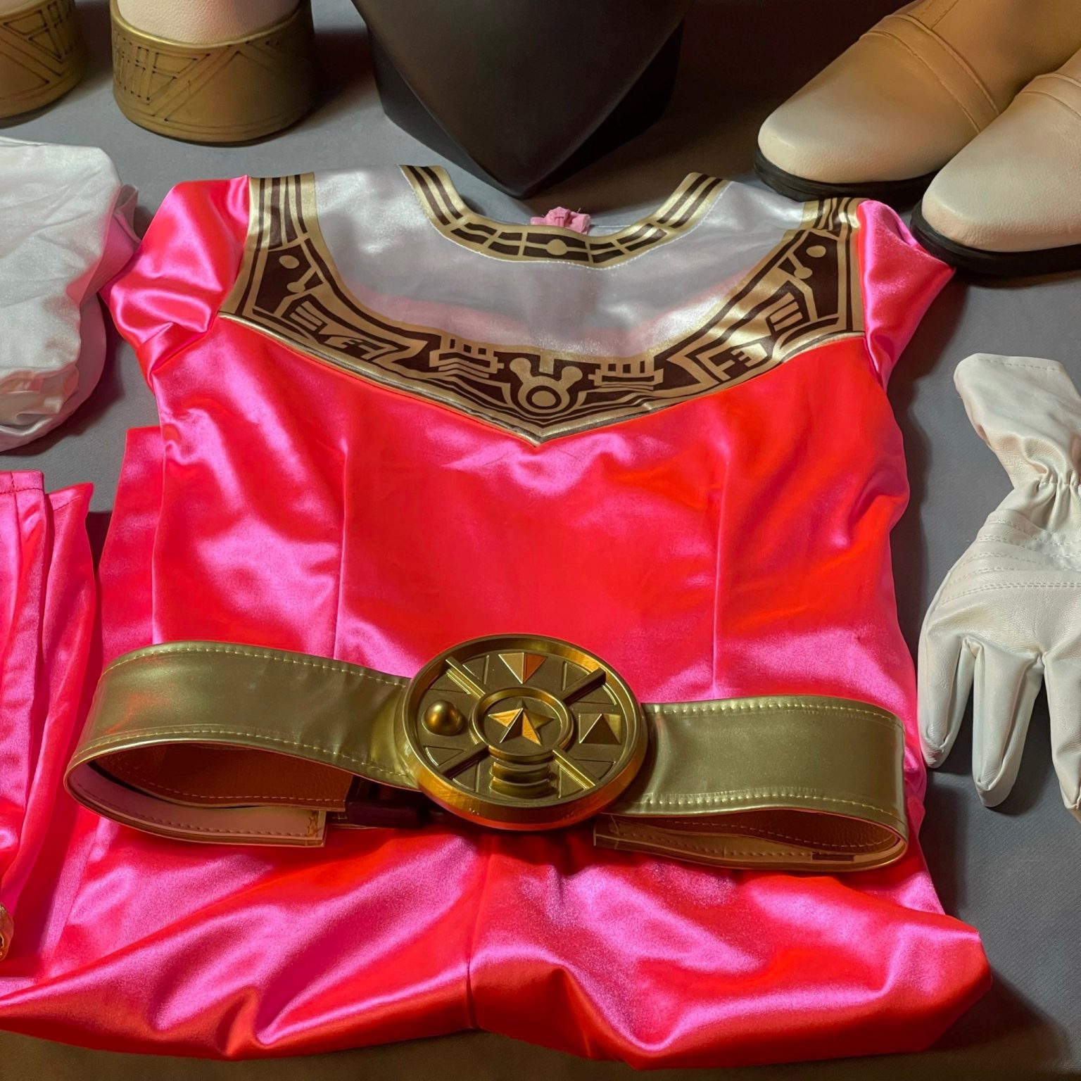 Oh Pink – Chouriki Sentai Ohranger – Pink Ranger red Cosplay Costume ...
