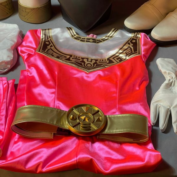 Oh Pink – Chouriki Sentai Ohranger – Pink Ranger red Cosplay Costume ...