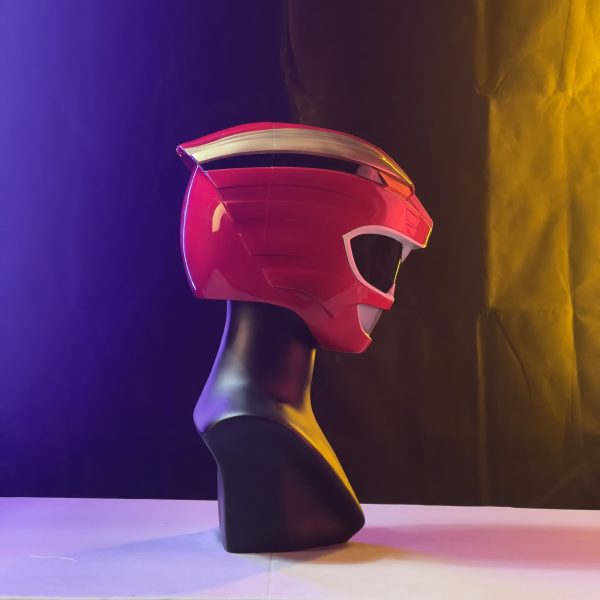 Helmet Gao Red – Wild Force Red Ranger Cosplay Costume – Transform Studio