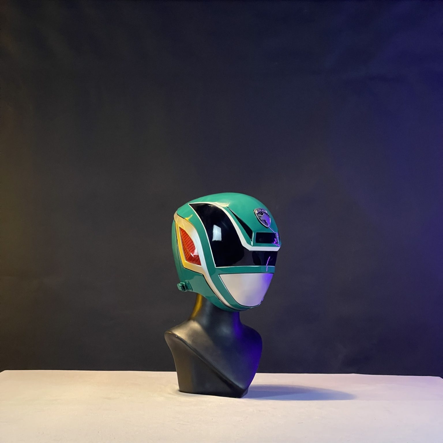 Helmet Deka Green – SPD Green Cosplay Costume – Transform Studio