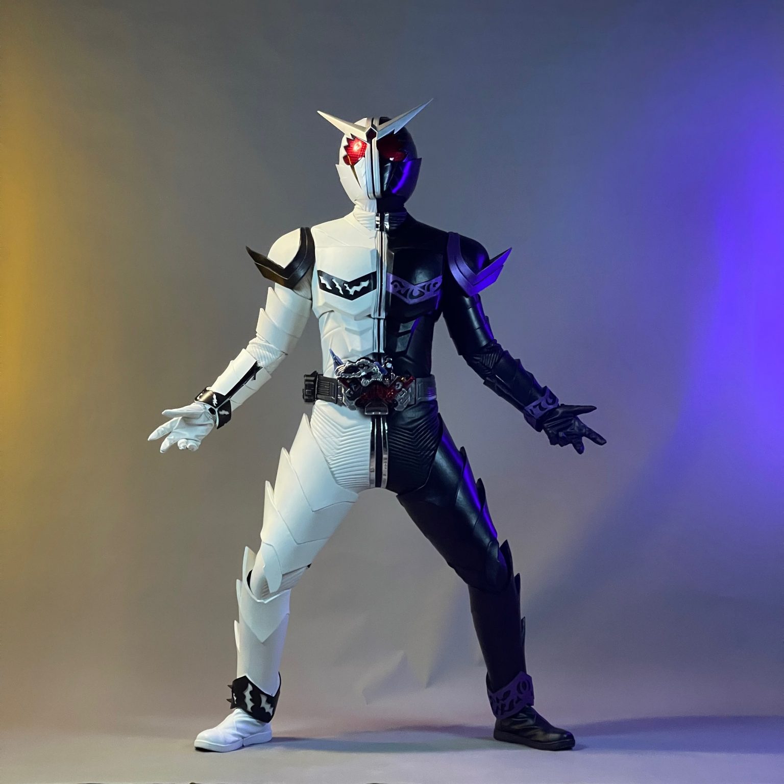 Kamen Rider W Fang Joker Cosplay Costume – Transform Studio