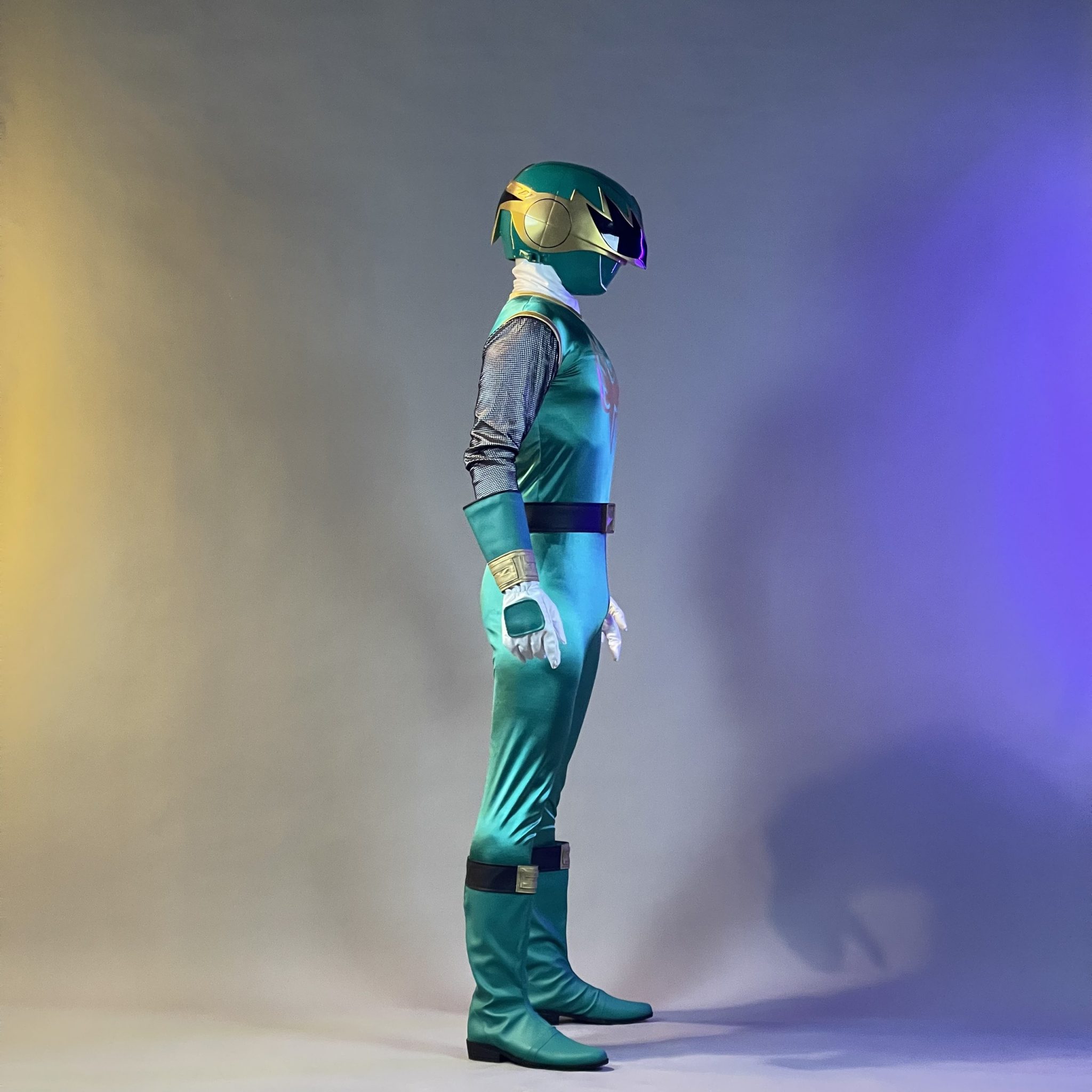 Shurikenger Fire Mode/Green Samurai Ranger Super Samurai Mode Cosplay ...