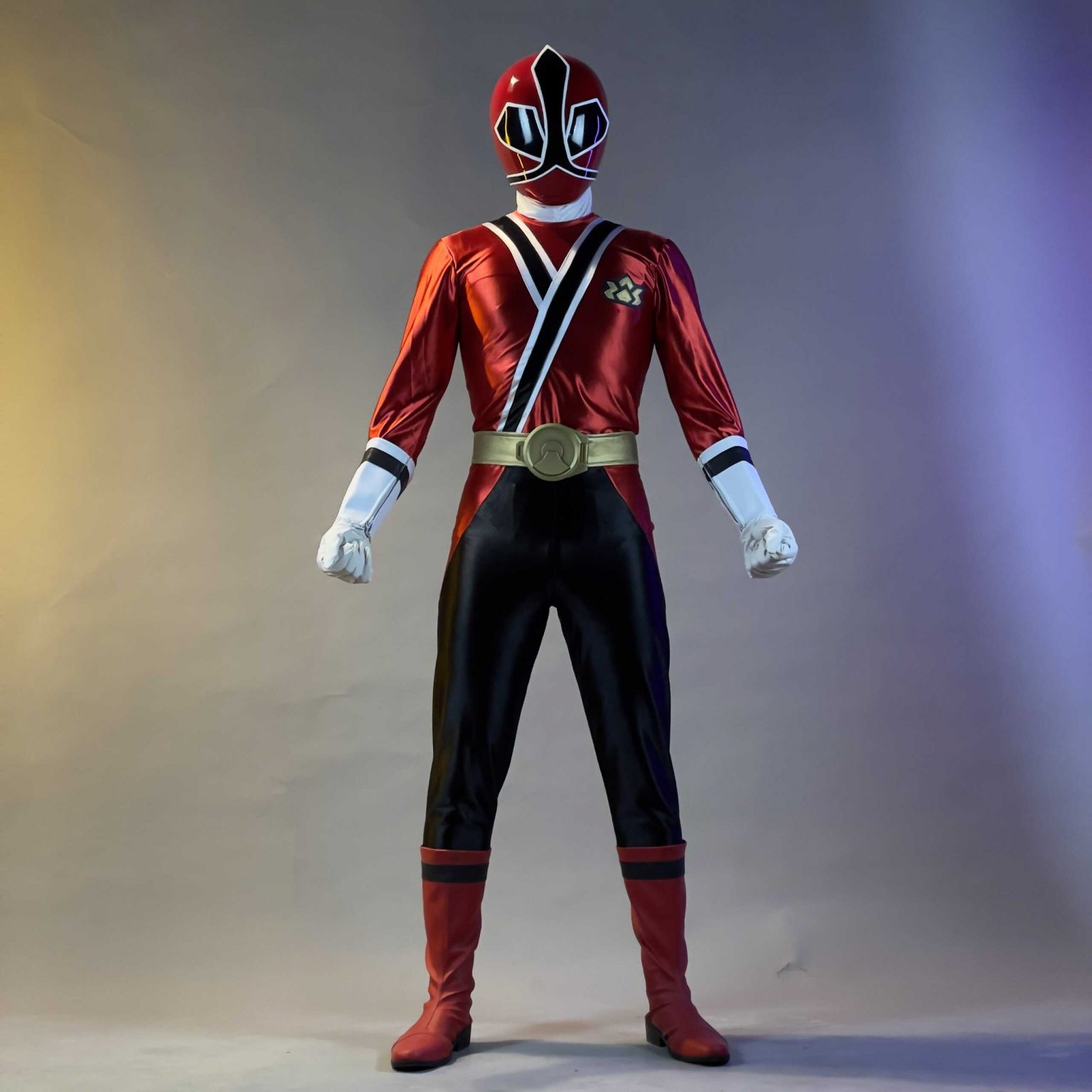 Shinkenger Red – Power Ranger Samurai Red Cosplay Costume – Transform ...