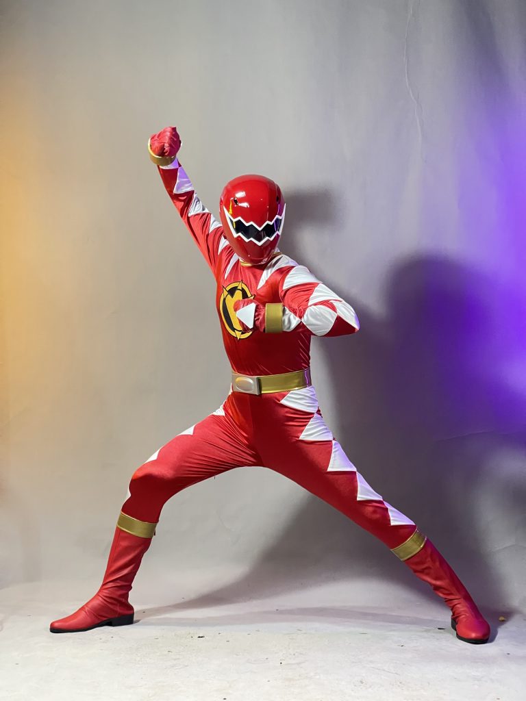 Abare Red – Dino Thunder Red Cosplay Costume – Transform Studio