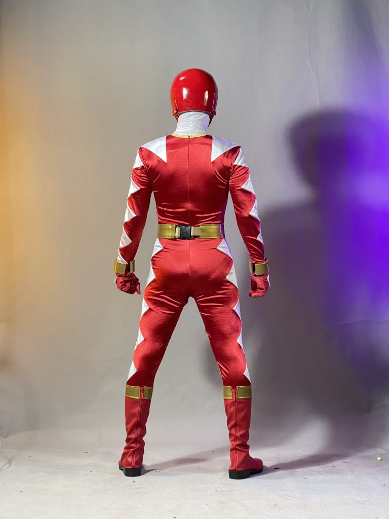 Abare Red – Dino Thunder Red Cosplay Costume – Transform Studio