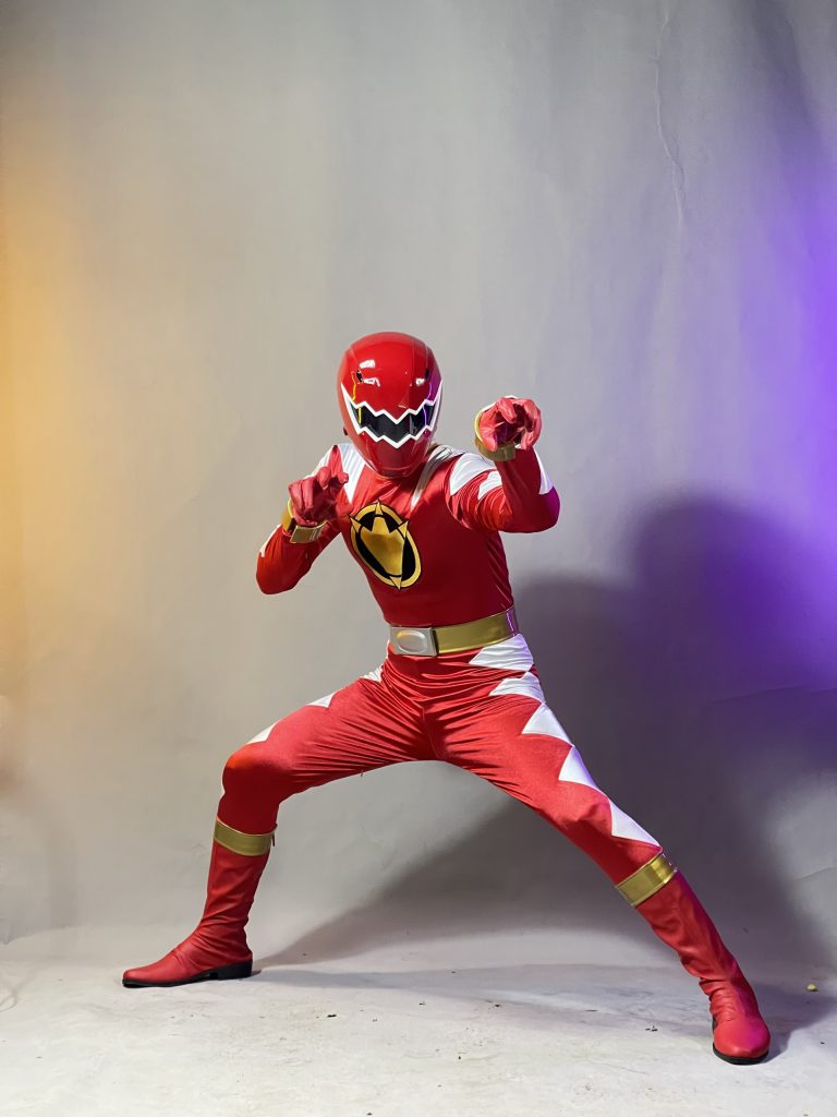 Abare Red – Dino Thunder Red Cosplay Costume – Transform Studio