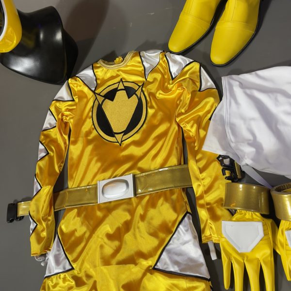 Abare Yellow – Dino Thunder Yellow Cosplay Costume – Transform Studio