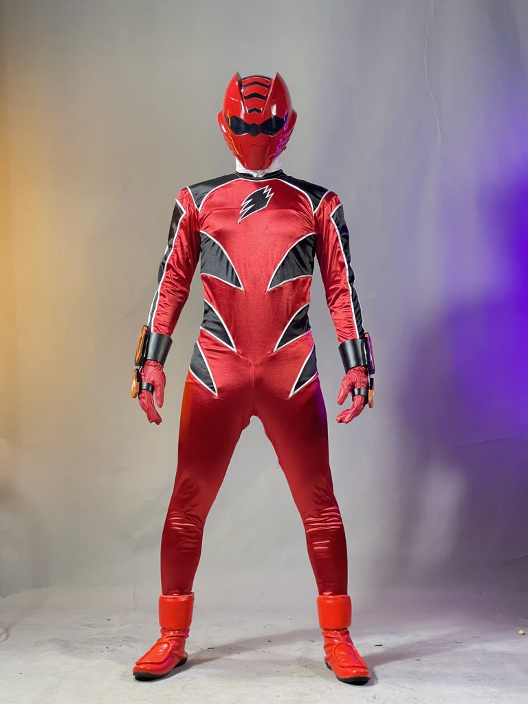 Geki Red – Jungle Red Cosplay Costume – Transform Studio
